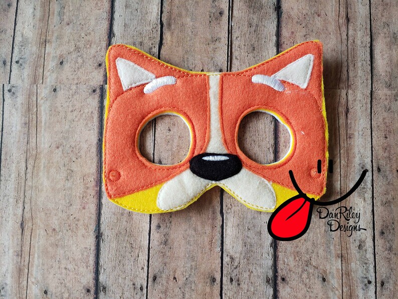 Blue Heeler Dog Masks Blue Bing Character Mask for Adults | Etsy