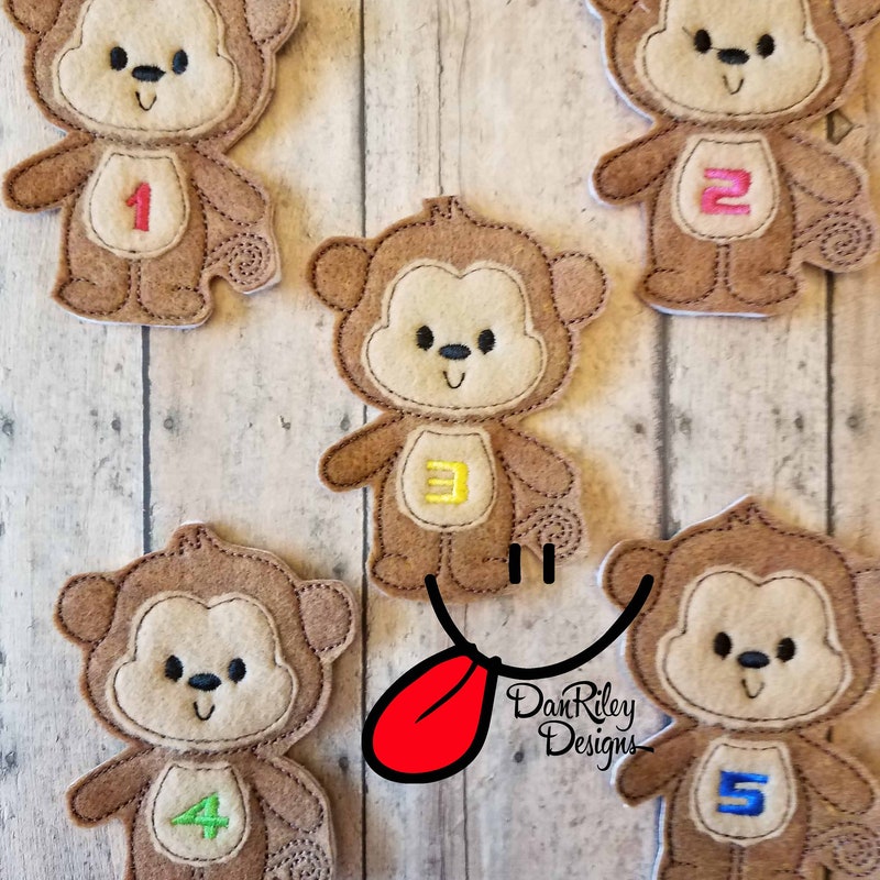 Finger Monkey Puppets - Etsy