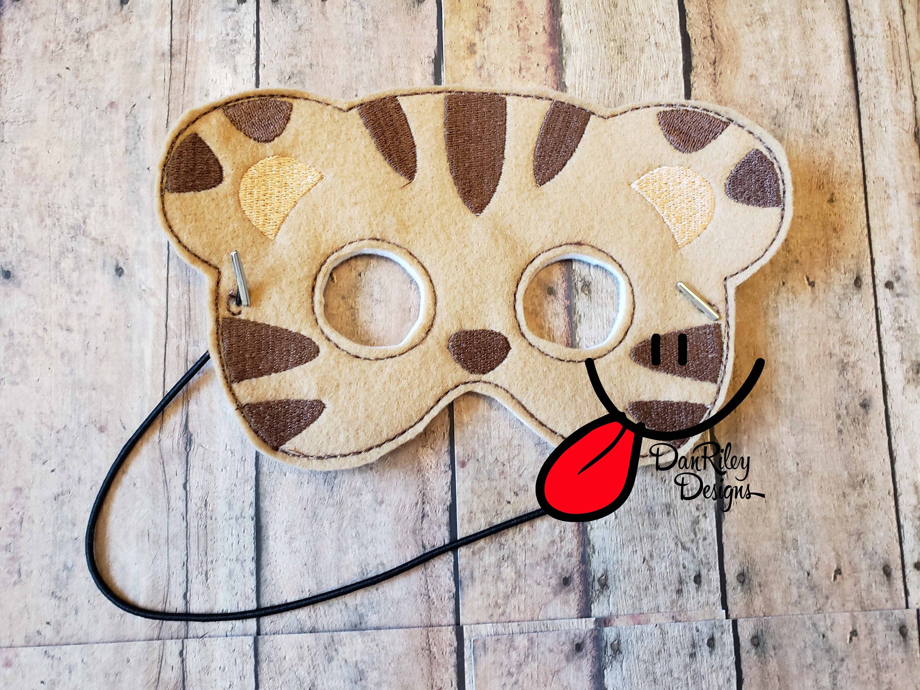 Tiger Neighborhood Felt Masks Daniel Mask Set Party Favors | Etsy