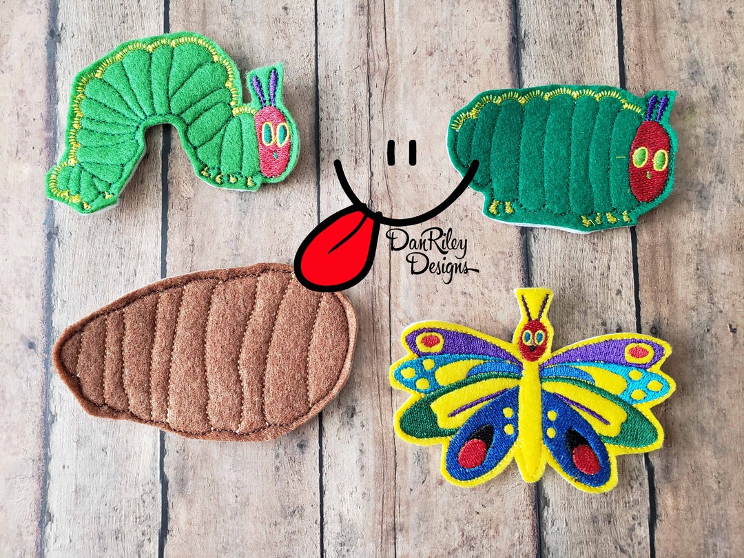 Caterpillar Hungry Edition, Finger Puppet, Teacher Gift, Pre ...