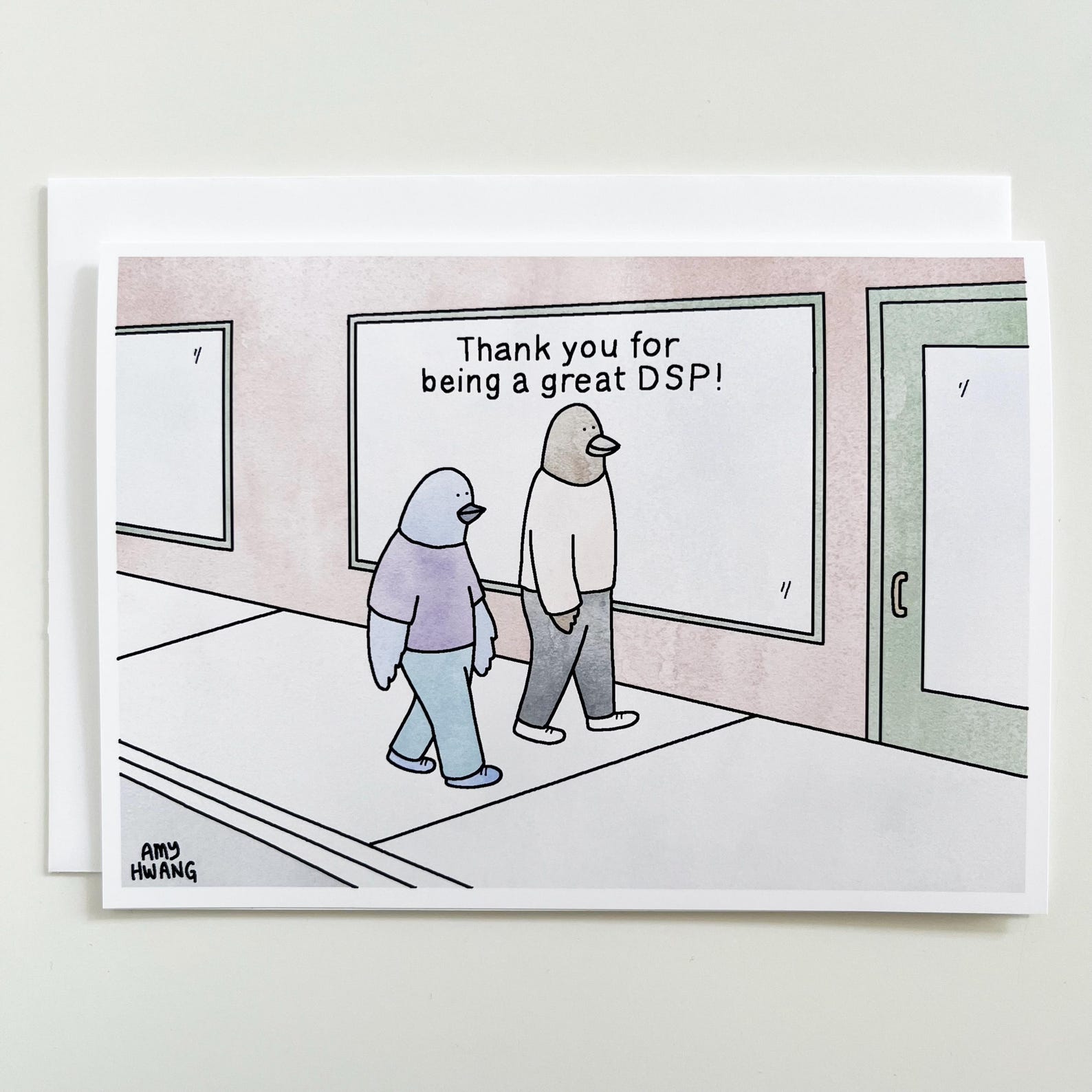 DSP Thank You Card - 5x7 - Etsy