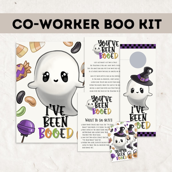 You've Been Booed Office - Etsy