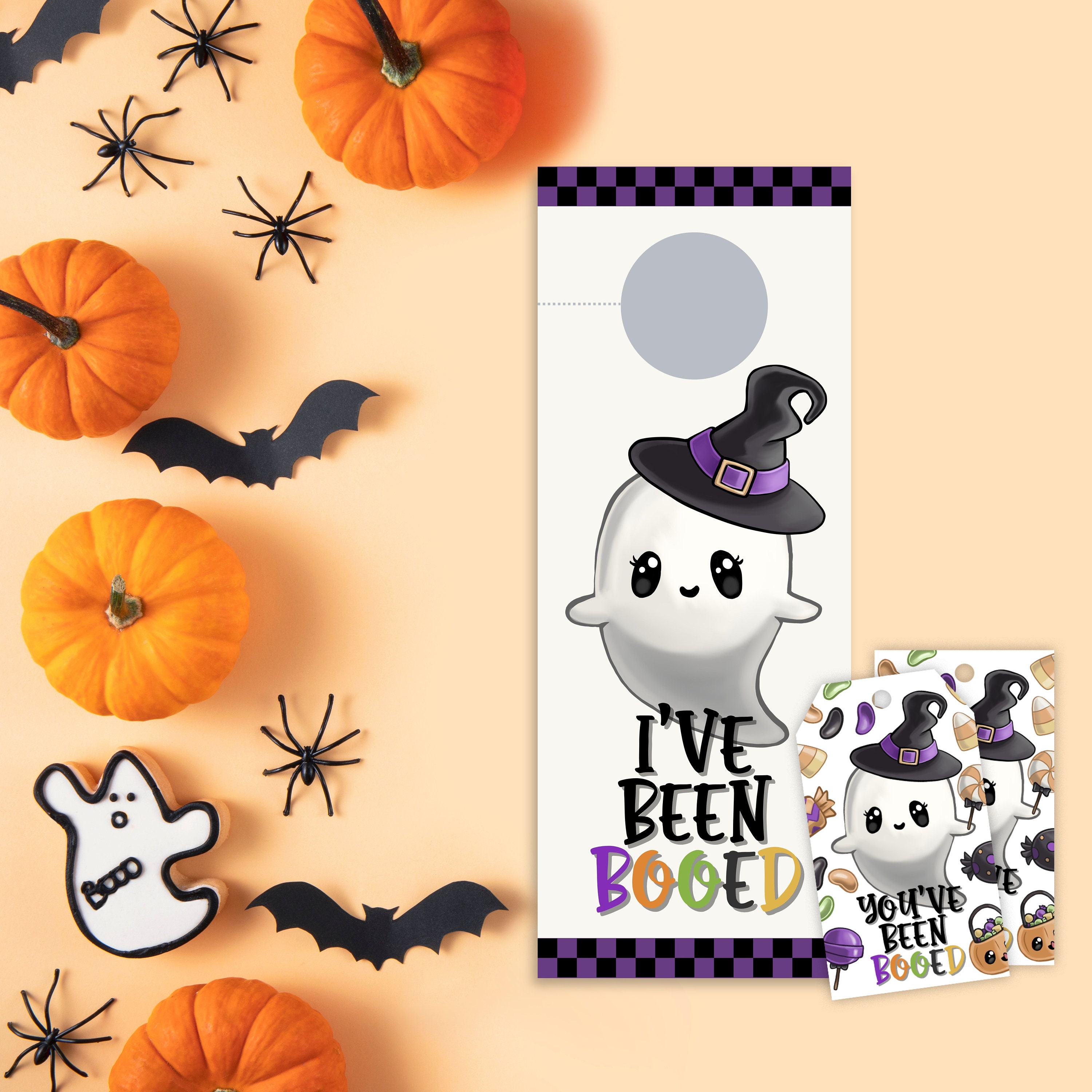 Co-worker Halloween Boo Kit: Printable Office Sign & Poem (instant ...