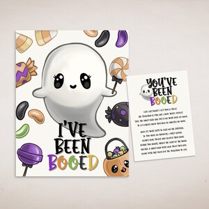 Co-worker Halloween Boo Kit: Printable Office Sign & Poem (instant ...
