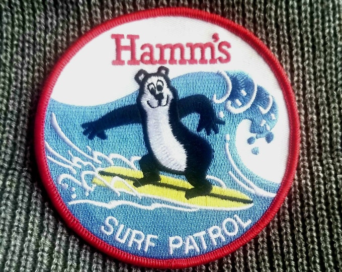 Hamm's Bear Retro Beer Patches Iron or Sew on Qty 2 - Etsy