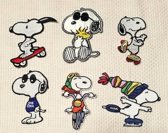 Snoopy Patches - Etsy