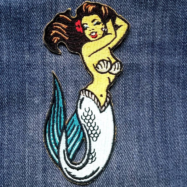 Mermaid Patch - Etsy
