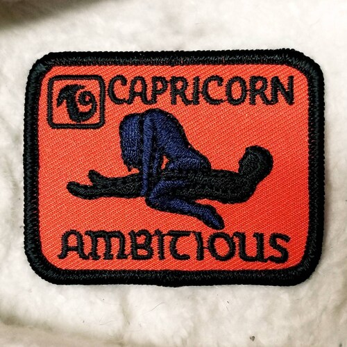 Vintage Taurus Astrology Sign Sex Position Embroidered Iron On Etsy