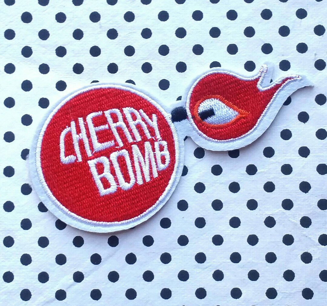 Vintage Cherry Bomb Mufflers Embroidered Racing Patch 4 1/4" X 2 1/4" - Etsy