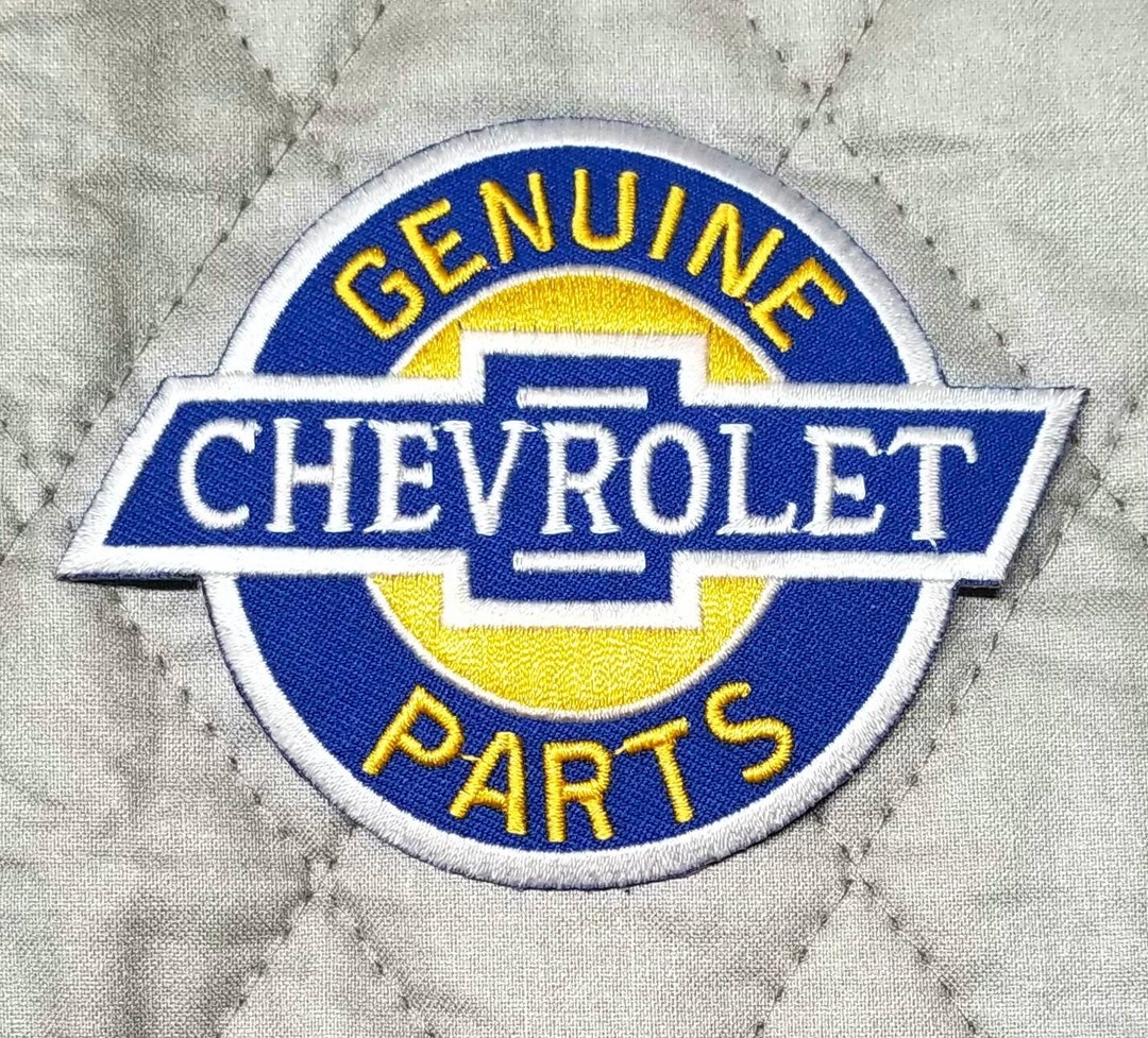 Genuine Chevrolet Parts Embroidered Racing Patch 3" - Etsy