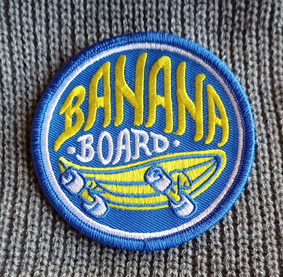 Vintage Banana Board Skateboard Patch Embroidered Iron on - Etsy