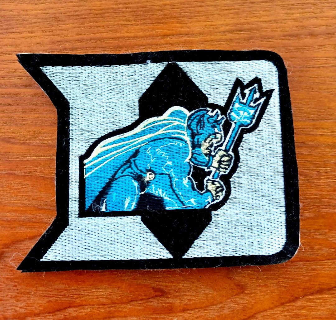 Duke University Blue Devils Vintage 90s Embroidered Sew on Patch 5" X 4 ...
