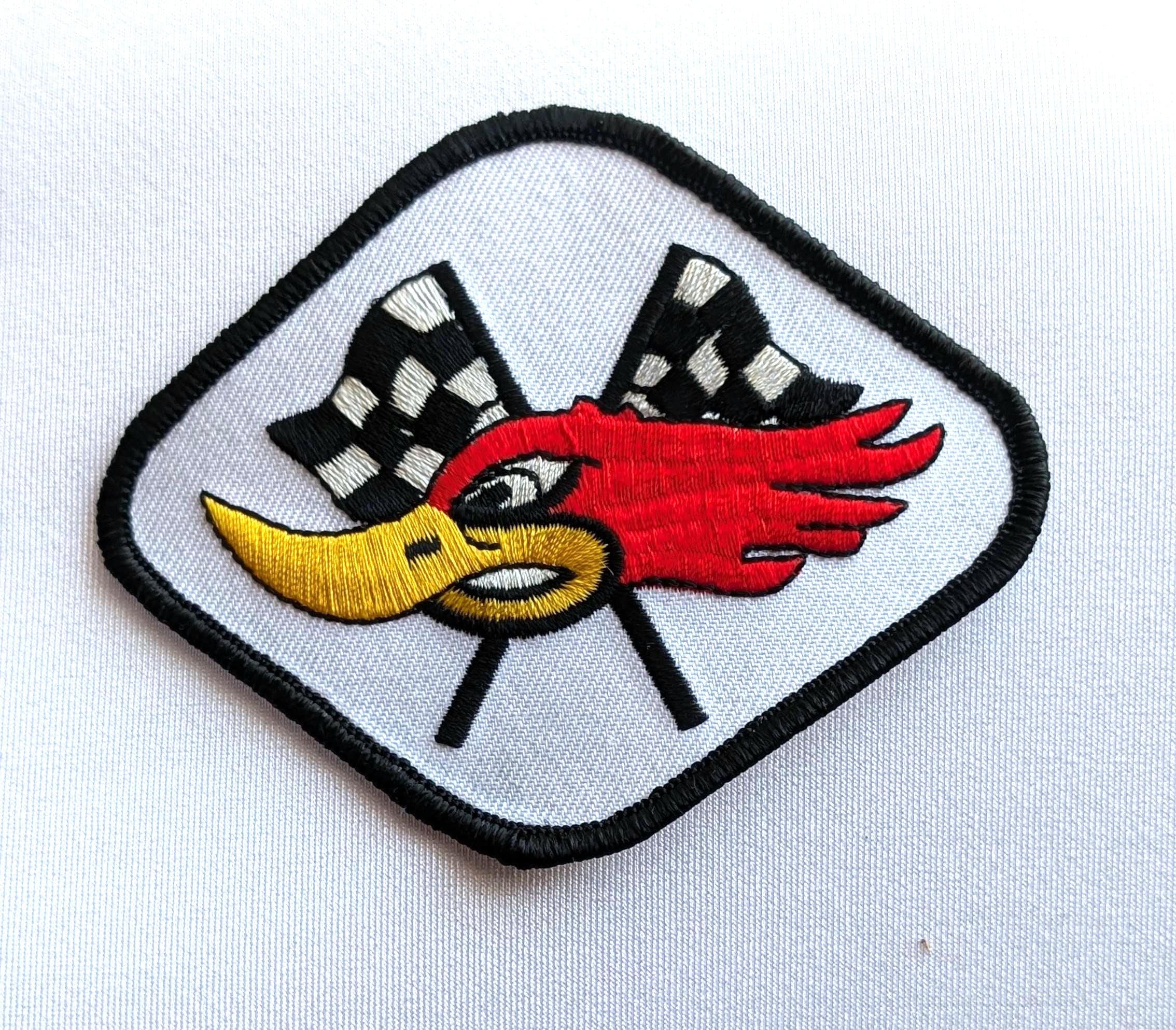 Vintage Woody Racing Iron on Embroidered Racing Patch 4" X 3" - Etsy