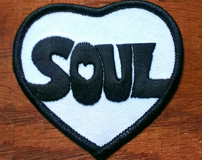Vintage Iron on 1970's Embroidered Soul Patch no Pun - Etsy