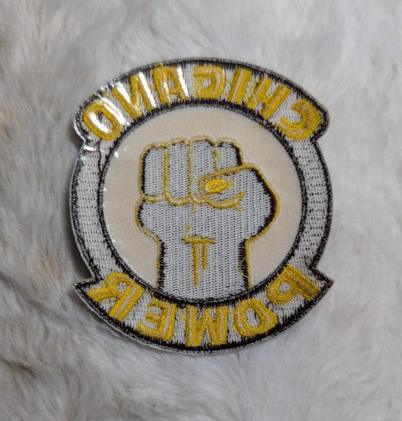 Vintage Chicano Power Embroidered Patch 3 X 3 1/2 Inches - Etsy