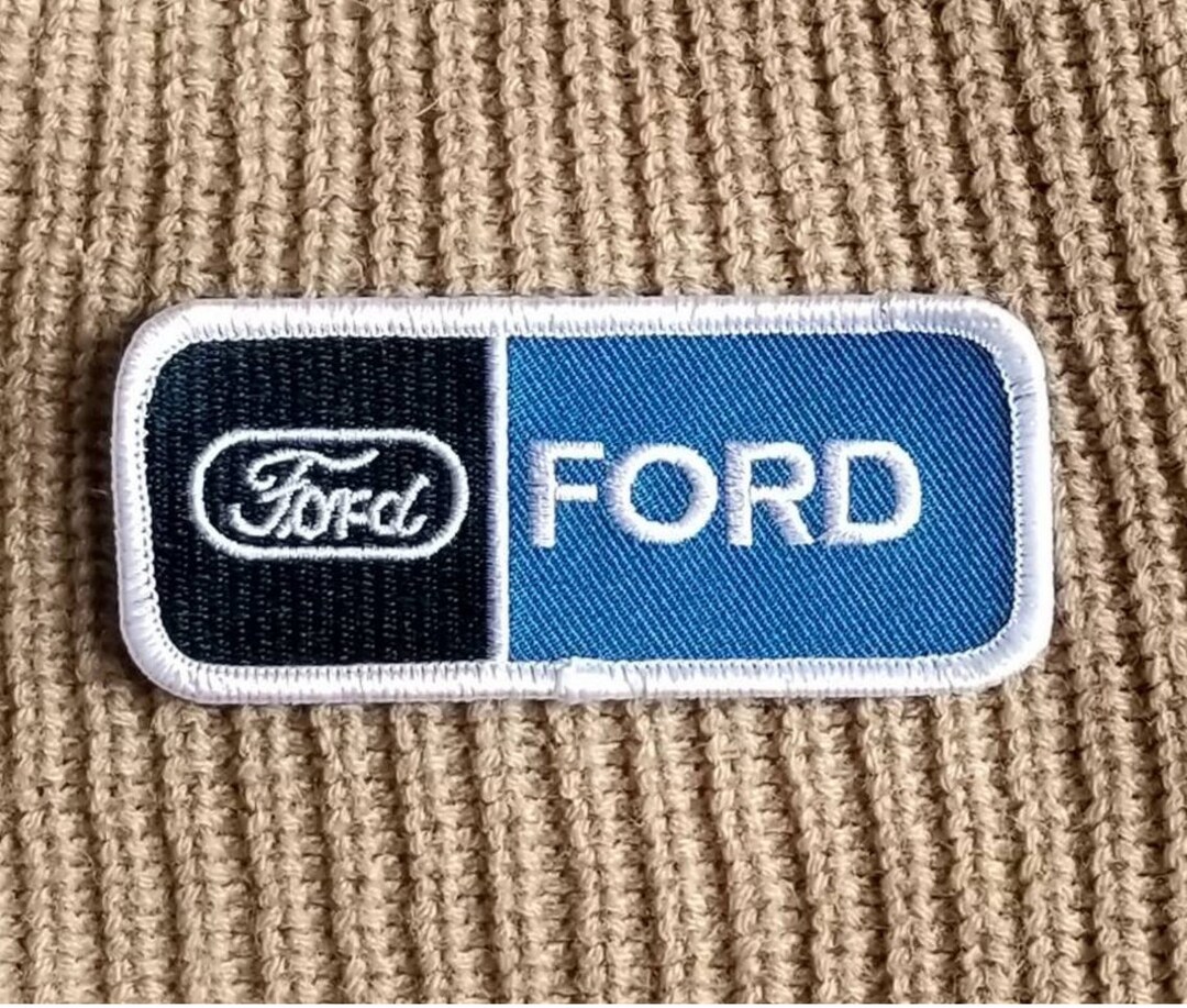 Vintage Ford Employee Patch Embroidered Iron on 3 .5" X 1 .5" - Etsy