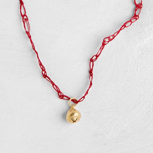 Silk Thread Necklace - Etsy