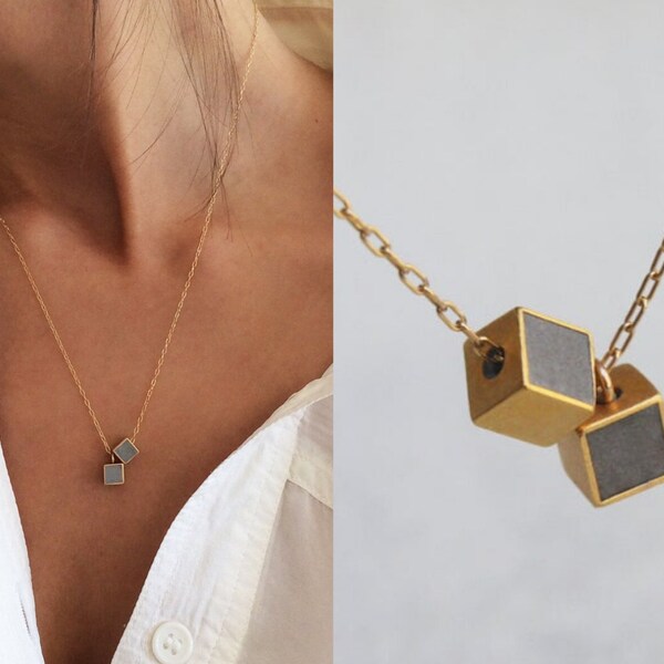 Concrete Jewelry - Etsy