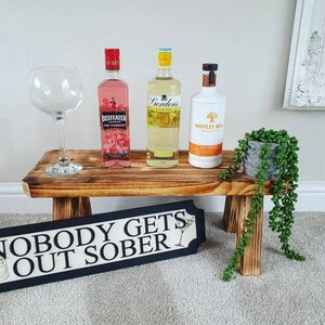 Nobody Gets Out Sober 3D Train/street Sign Bar Sign Alcohol Sign Drinks ...