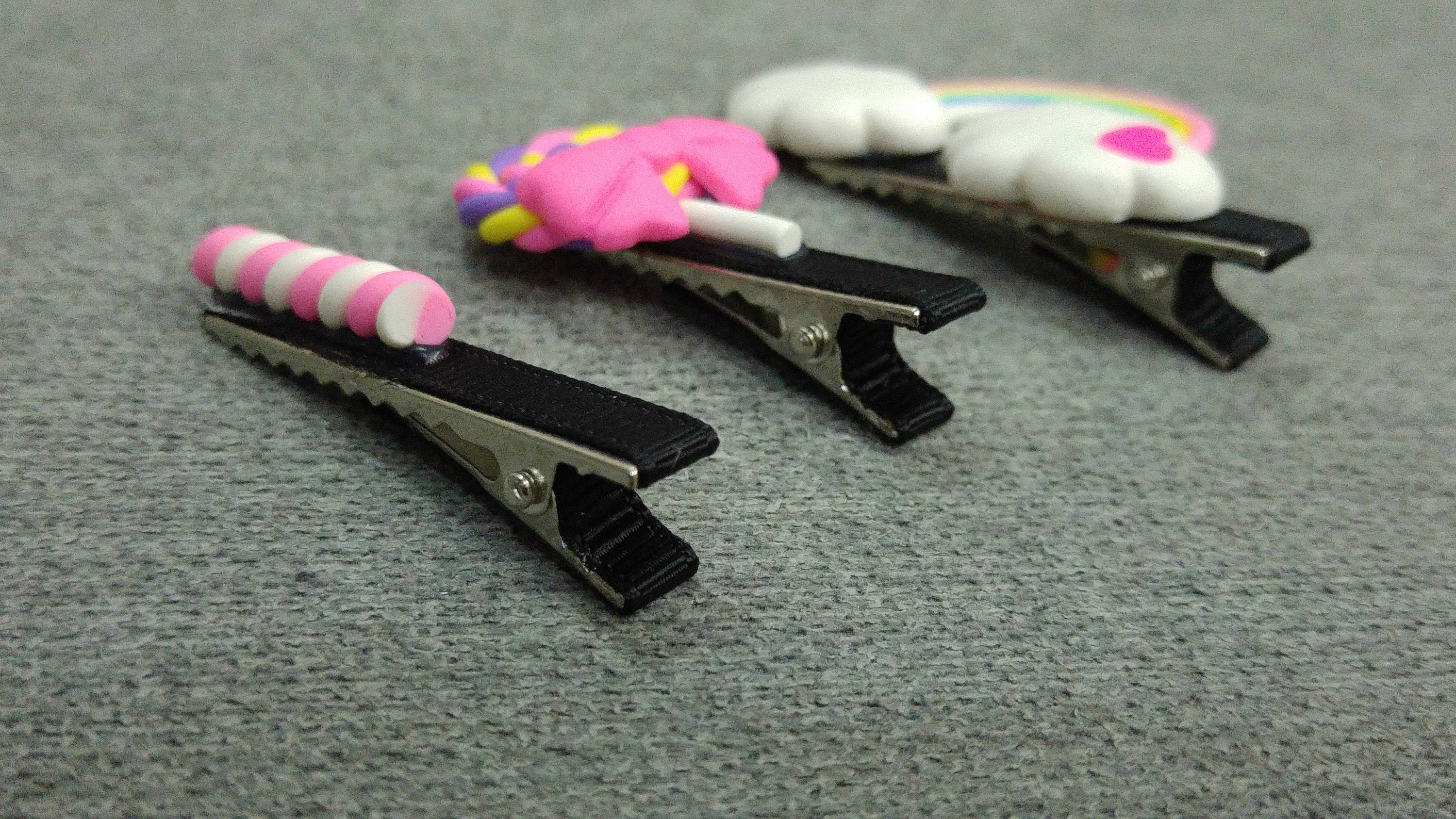 Set of 3 Candy Hair Clips Baby Hair Clips Baby Hair | Etsy