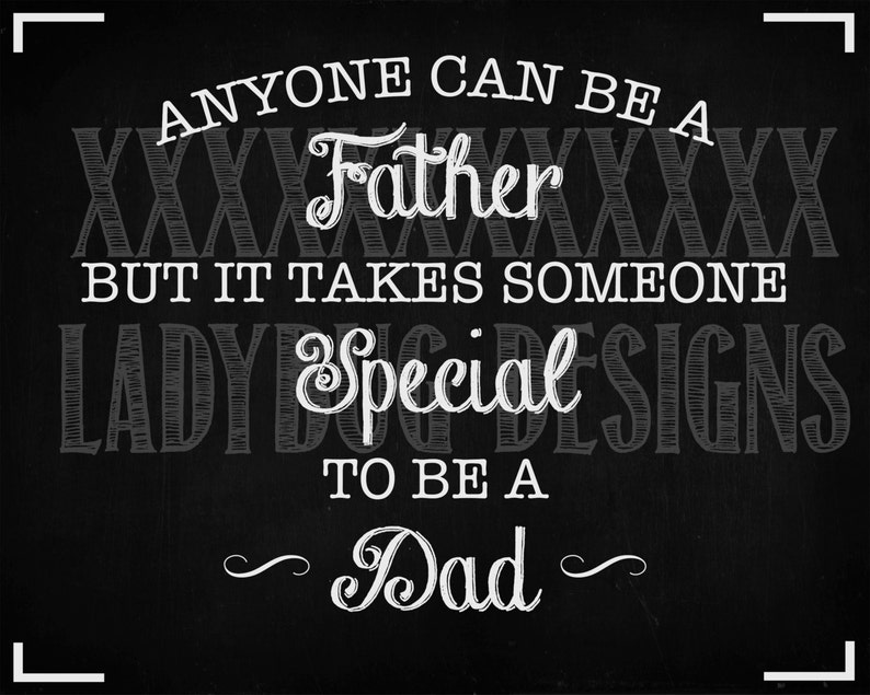Father's Day Printable Sign - Etsy