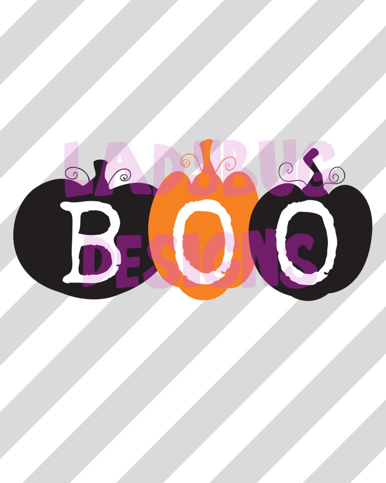BOO Printable - Etsy