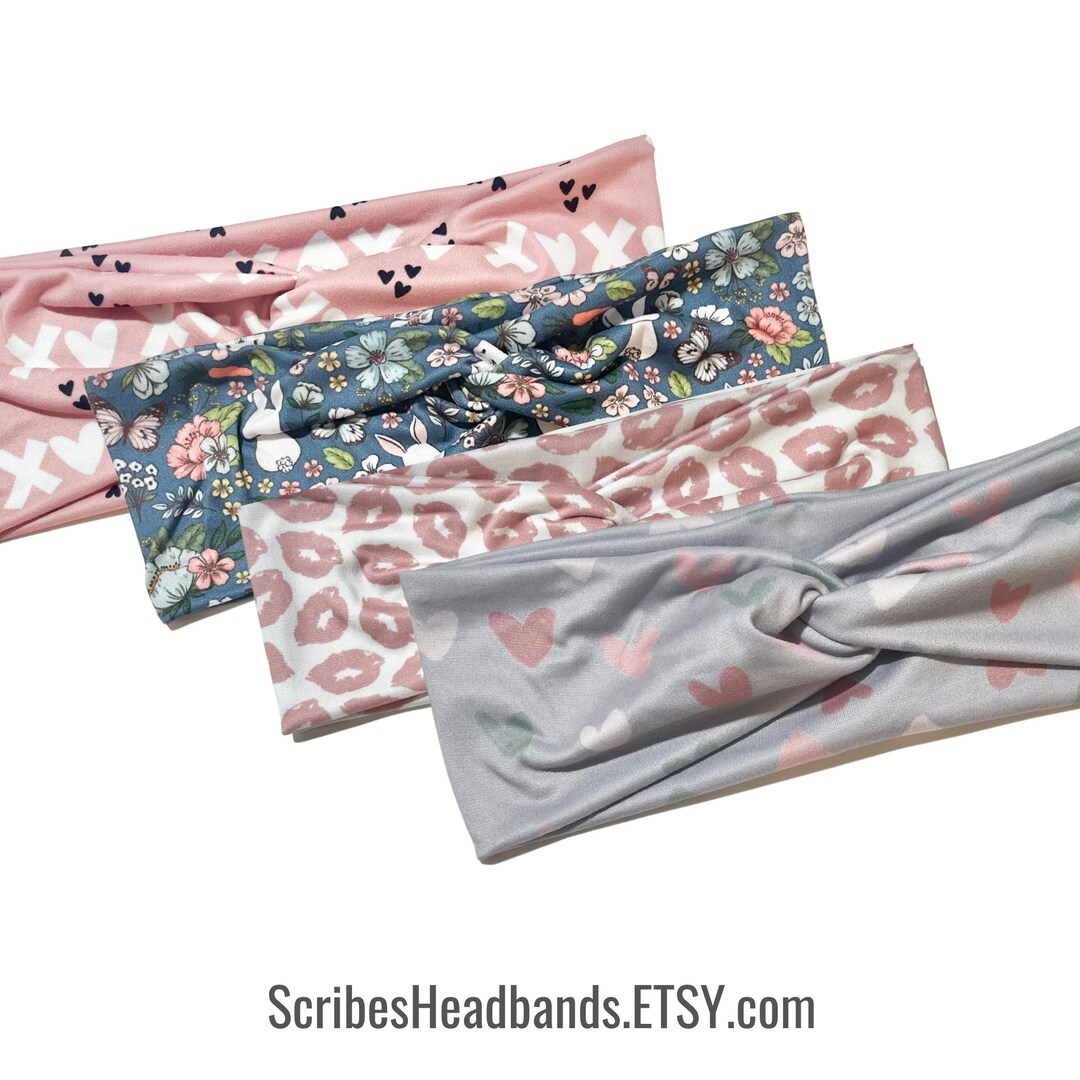 Valentines Headbands 3 Ways to Wear Headband | Faux Knot | Twist Band ...