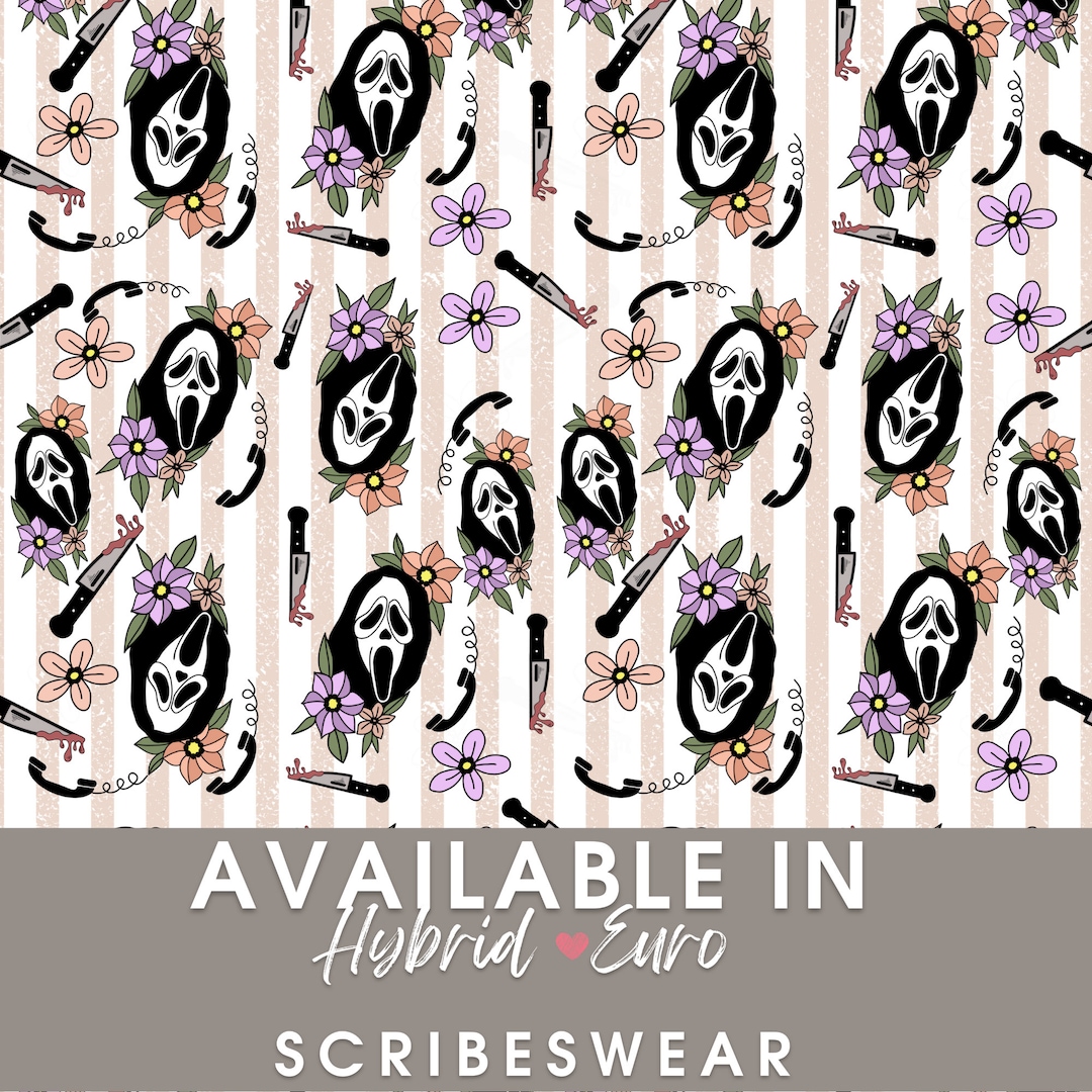 Scream Striped | Halloween Scrub Cap| Scary Movies Surgical Caps ...