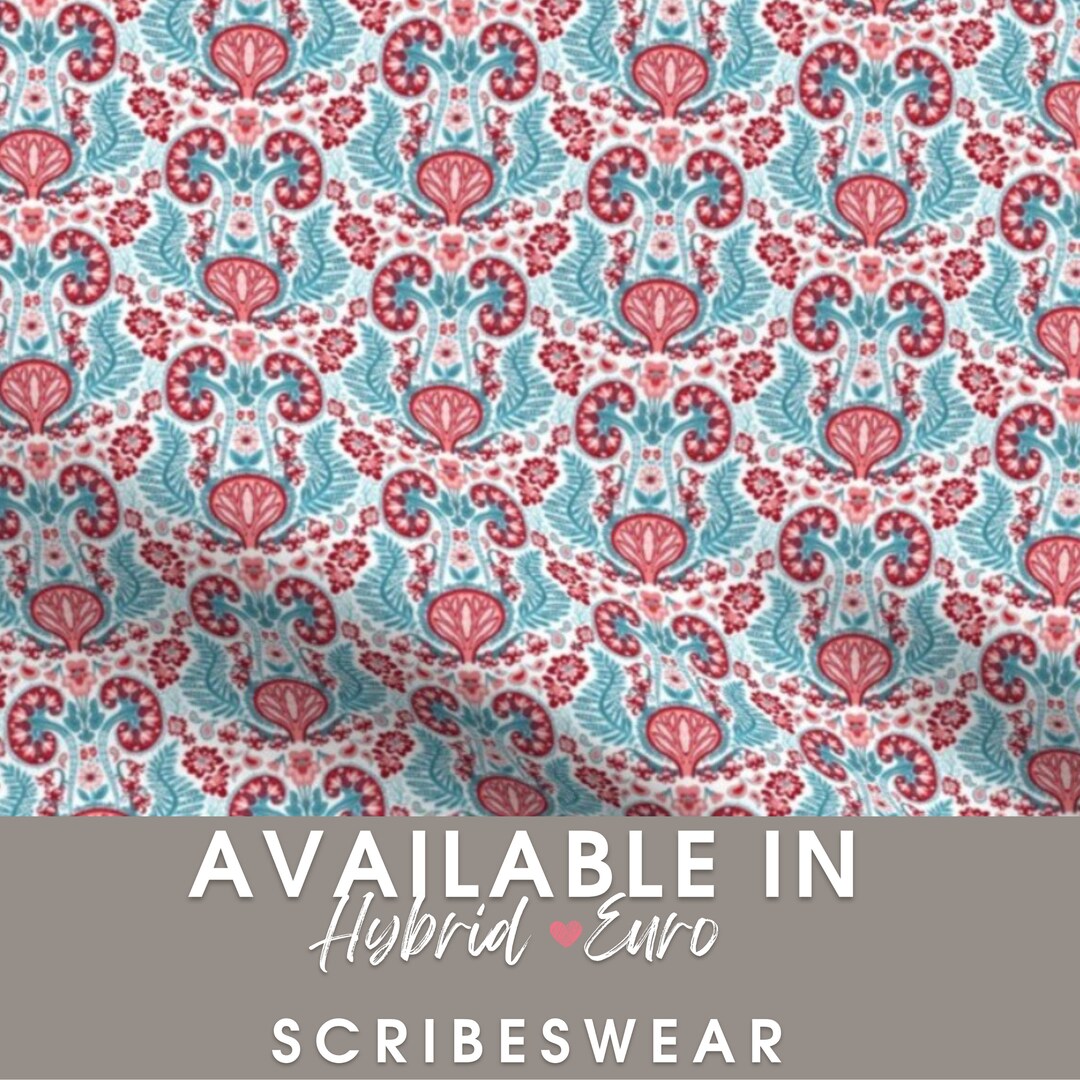 NEW Kidneys Damask Surgical Caps Hybrid Euro With Satin - Etsy