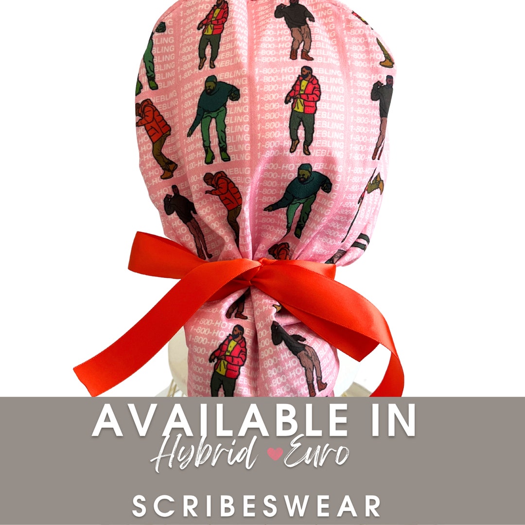 NEW Drake Surgical Caps Hybrid Euro Scrub Cap - Etsy