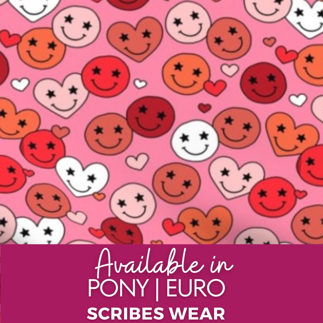 Retro Hearts and Smiles Valentines | OR Humor Surgical Caps | Pony ...