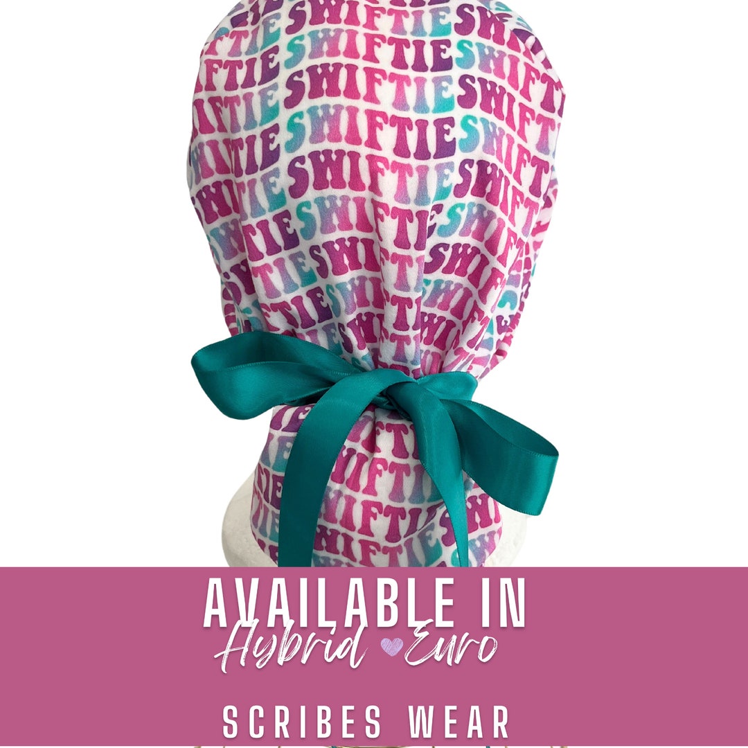 Swiftie Retro Taylor Swift Surgical Caps Hybrid Euro Scrub Cap - Etsy