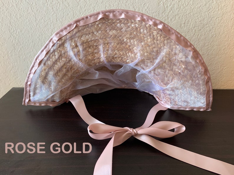 Le Straw Bonnet Regency Style | Etsy