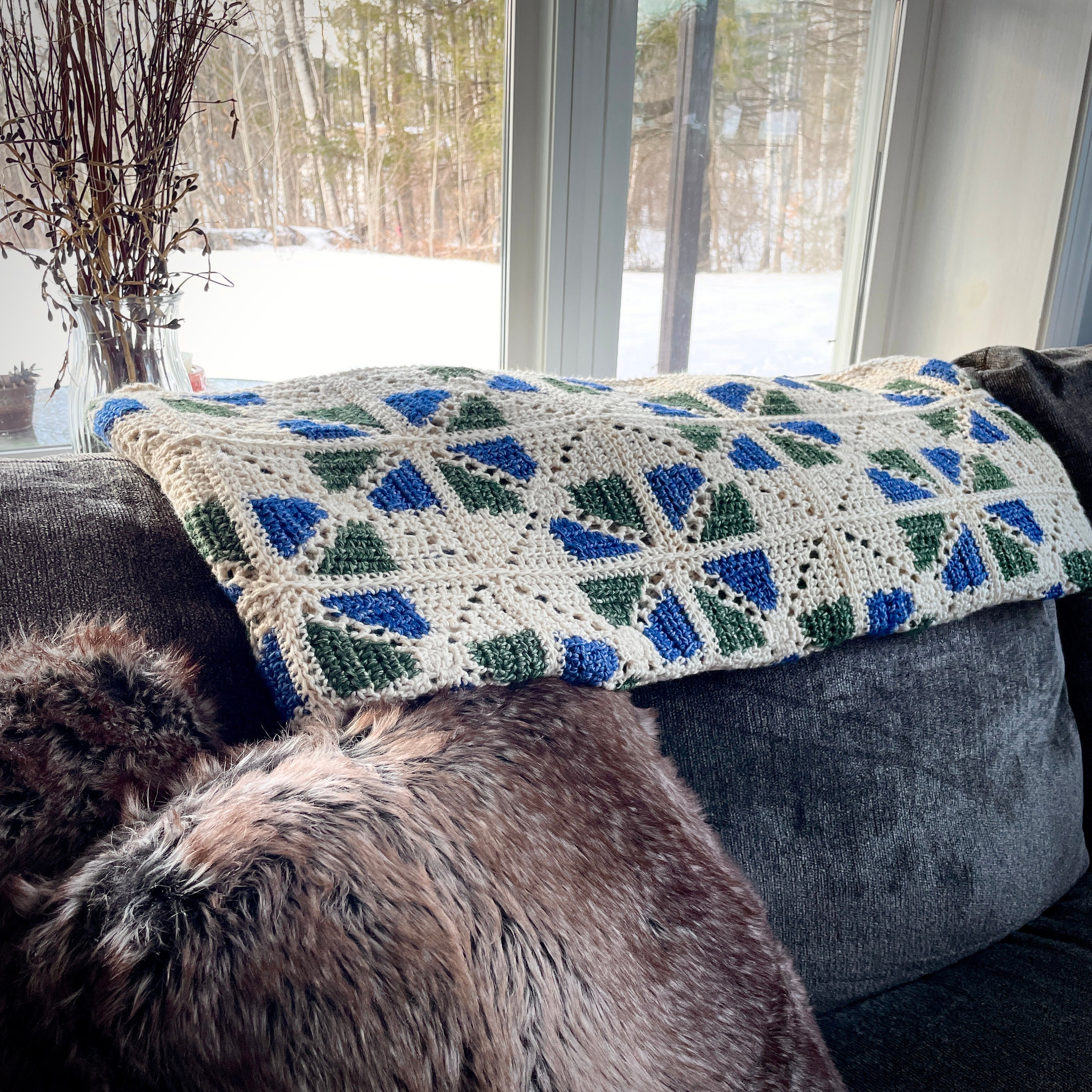 PDF CROCHET PATTERN Big Sky Crochet Quilt Blanket - Etsy