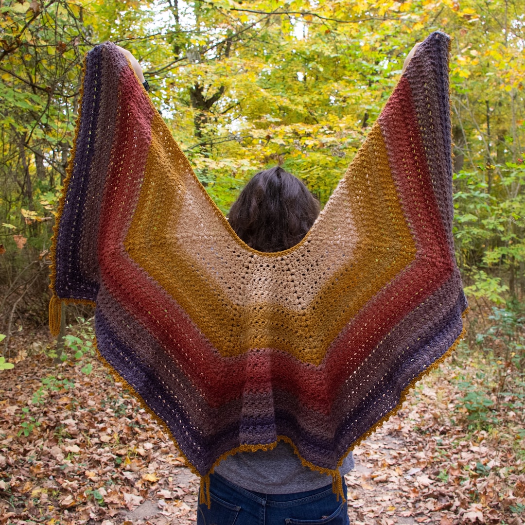 Onawa Trestle Wrap PDF Crochet Pattern - Etsy