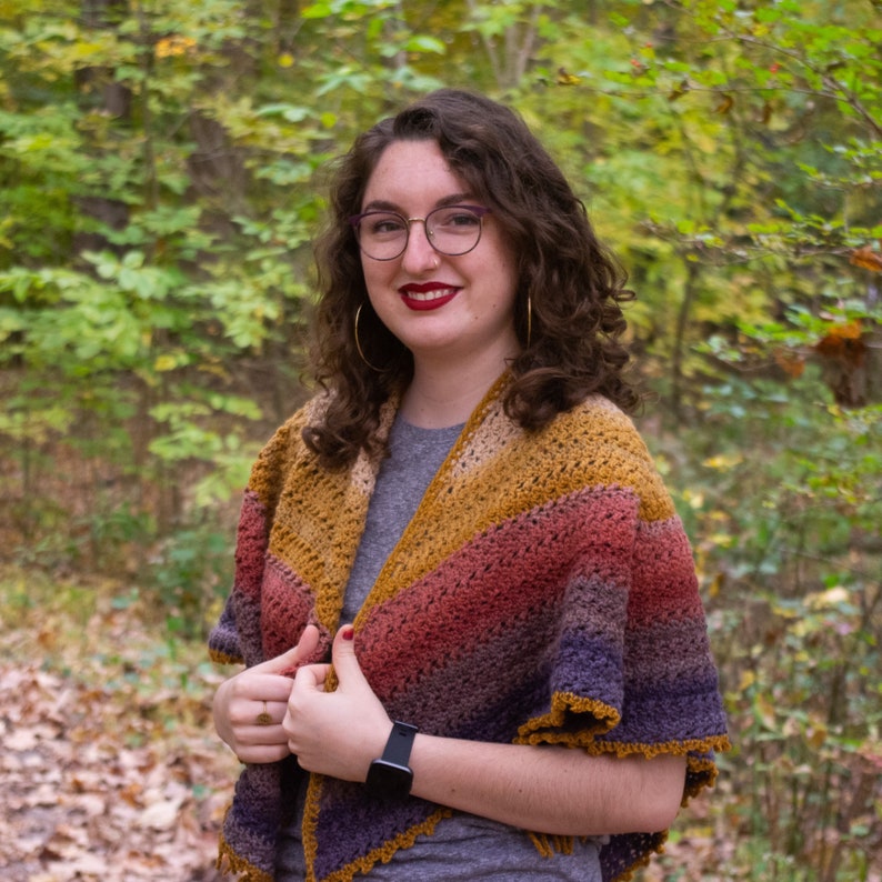 Onawa Trestle Wrap PDF Crochet Pattern - Etsy