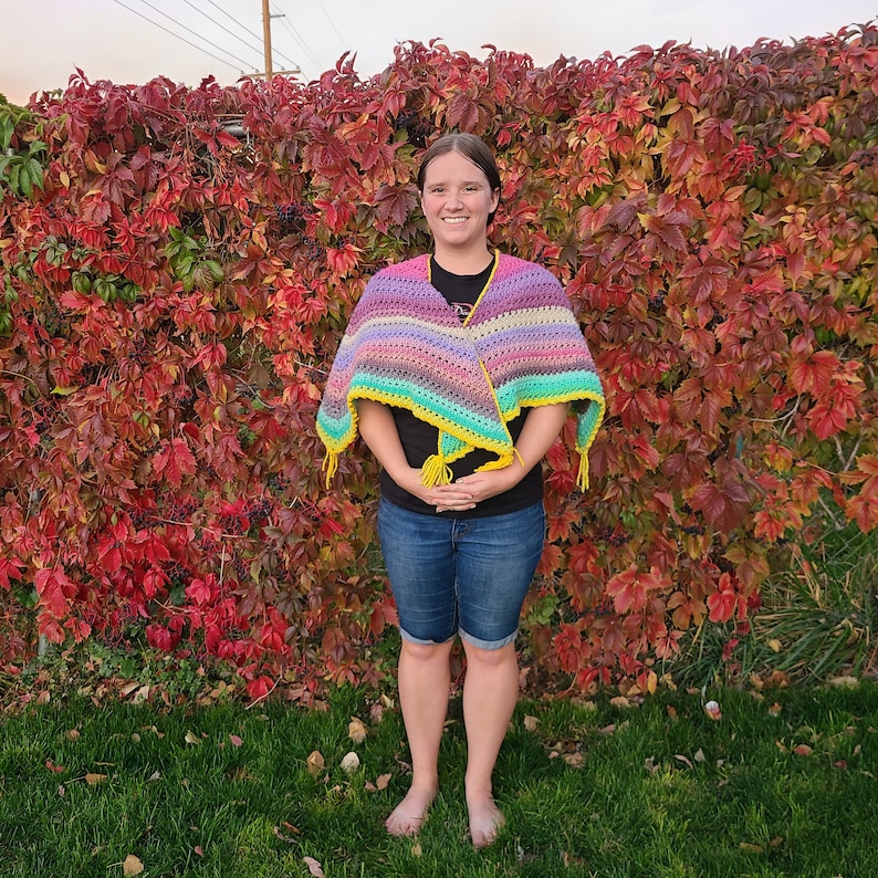Onawa Trestle Wrap PDF Crochet Pattern - Etsy