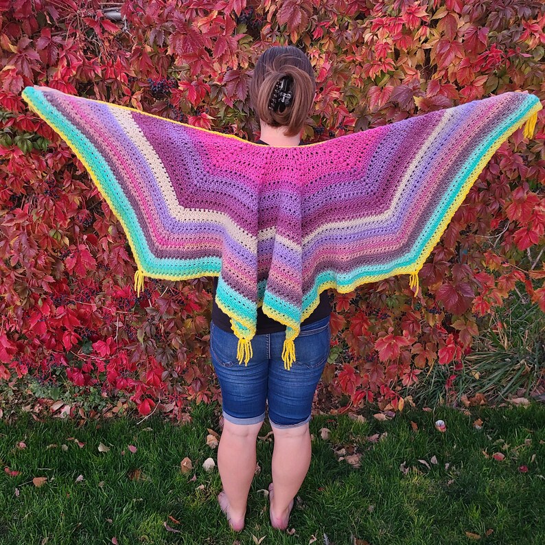 Onawa Trestle Wrap PDF Crochet Pattern - Etsy