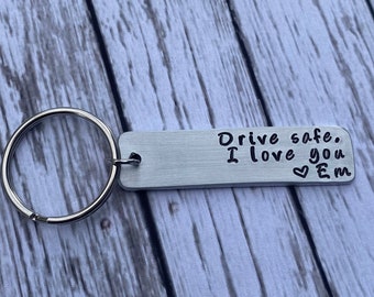 Drive Safe Cowboy Keychain Western Rodeo Boyfriend - Etsy