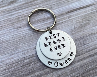 Best Mom Ever Keychain Mother Gift - Etsy