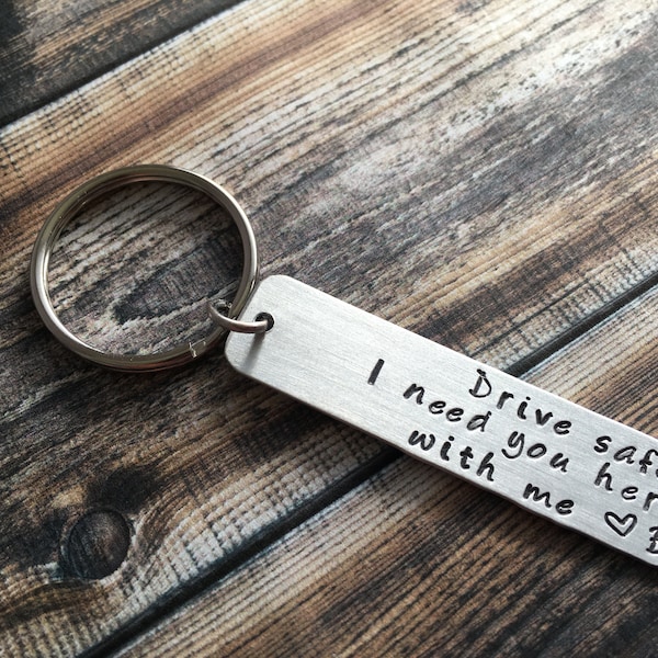 Drive Safe Keychain for Boyfriend - Etsy