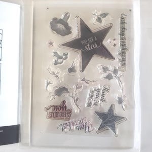 1 Stampin' Up! Stamp Set "morning Star" - Etsy