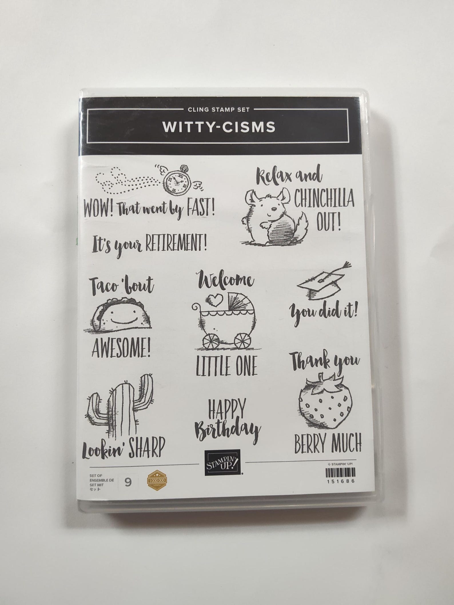1 Stampin' Up! Stamp Set "witty-cisms" - Etsy