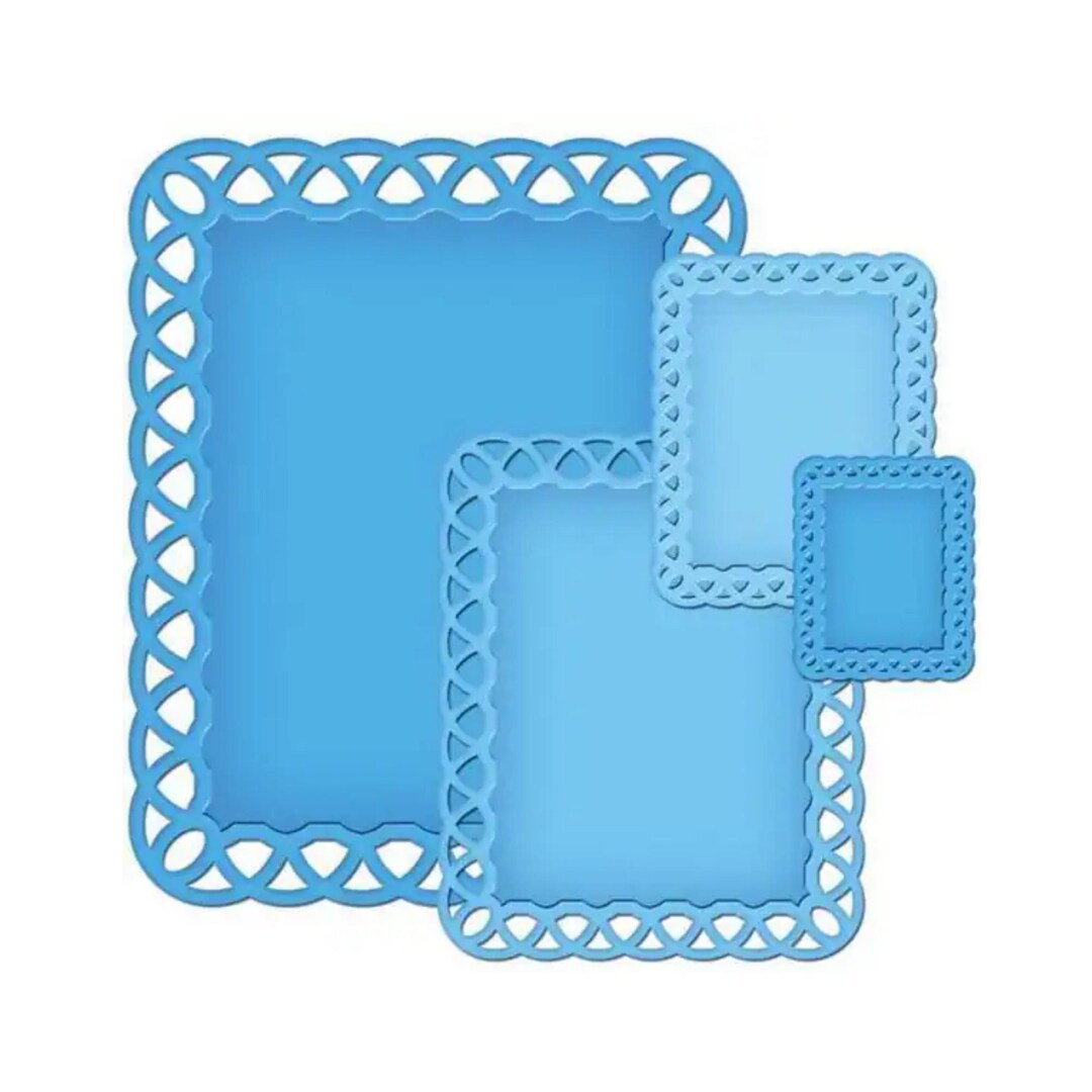 Spellbinders Dies "lattice Rectangles" - Etsy