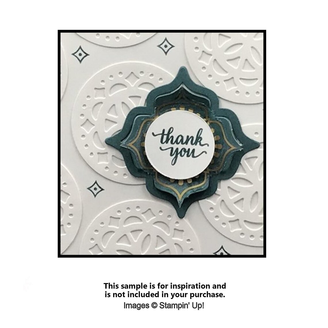 1 Stampin' Up! Dies "eastern Medallions" Thinlits - Etsy