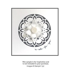 1 Stampin' Up! Dies "eastern Medallions" Thinlits - Etsy