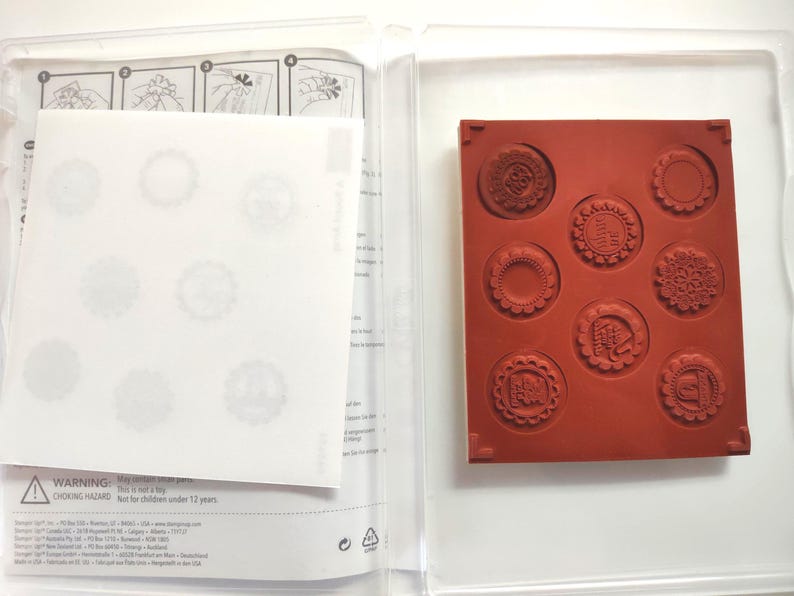 1 Stampin' Up! Stamp Set "round Array" - Etsy