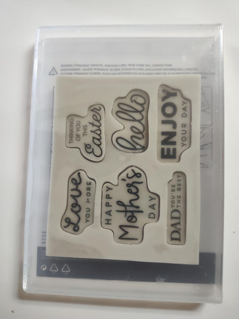 Stampin' Up! Stamp Set "heartfelt Hellos" - Etsy