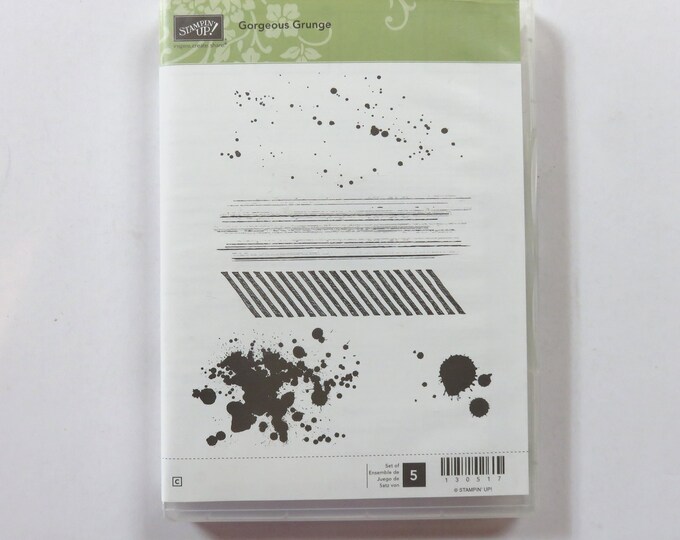 Stampin' Up! Gorgeous Grunge Stamp Set - Etsy