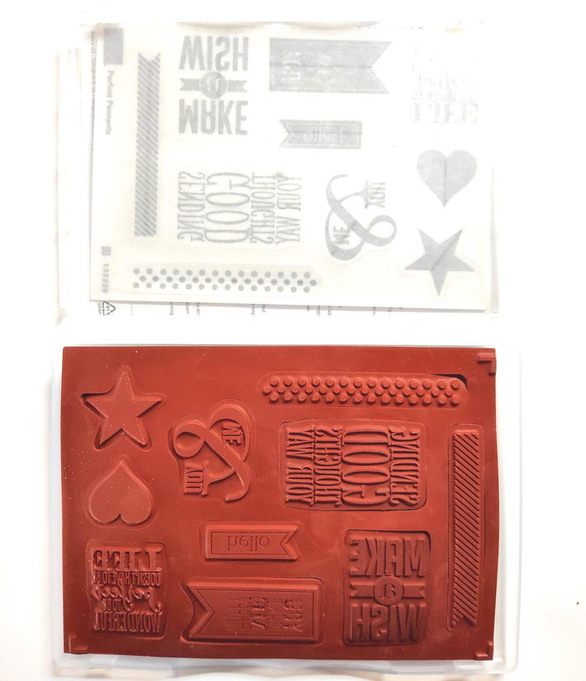 1 Stampin' Up! Stamp Set "perfect Pennants" - Etsy